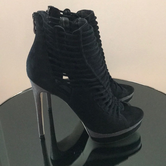 MIA | Shoes | New Mia Limited Edition Black Suede Booties 75m | Poshmark